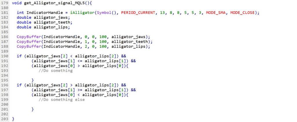 How to implement Alligator Indicator? | MQL Programming - Forex Robot Expert