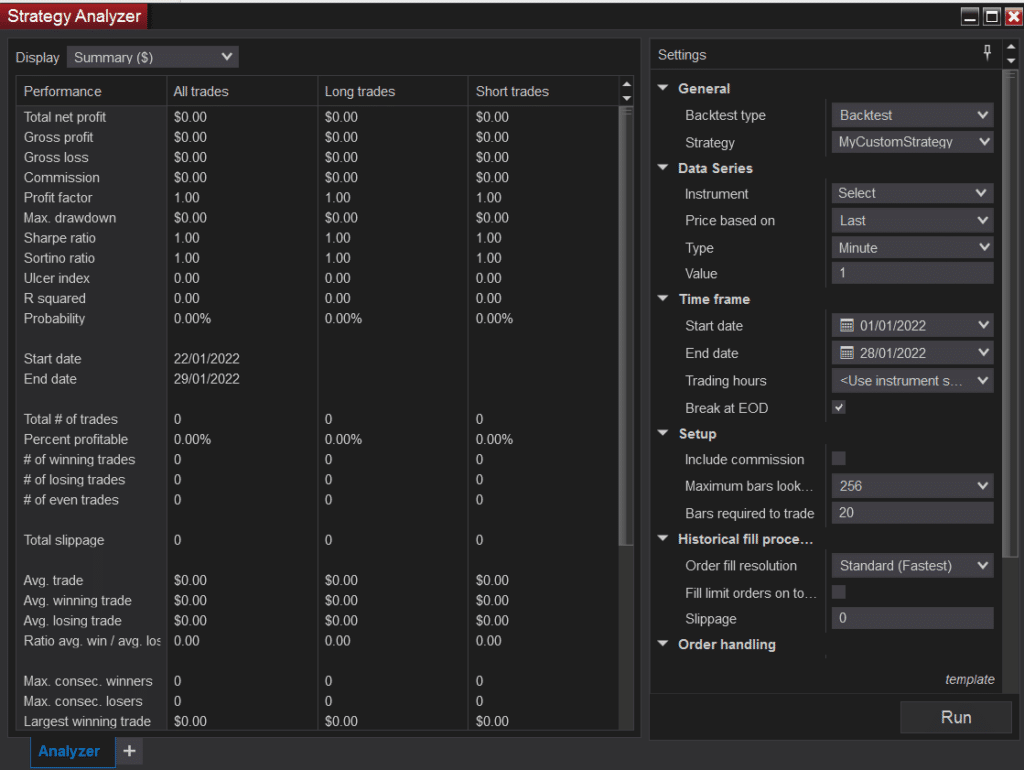 Strategy Development Process With NinjaTrader 8 - Forex Robot Expert